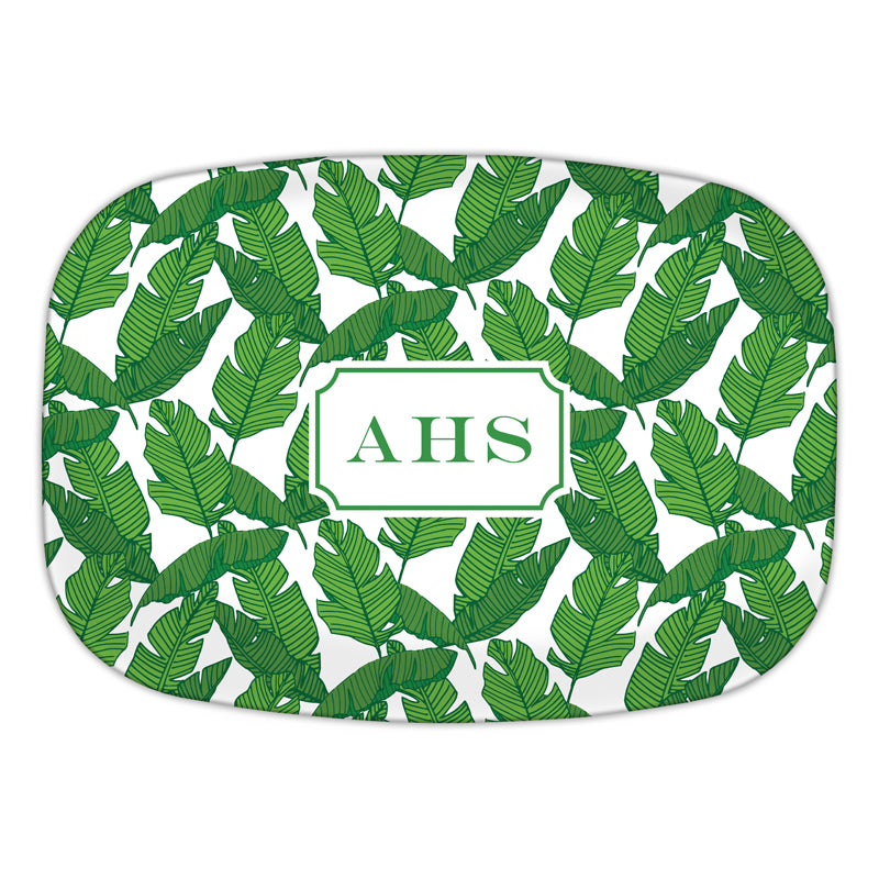 Boatman Geller Monogram Platters |Classic Prep Monograms
